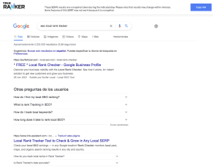 Free Google SERP Checker | TrueRanker